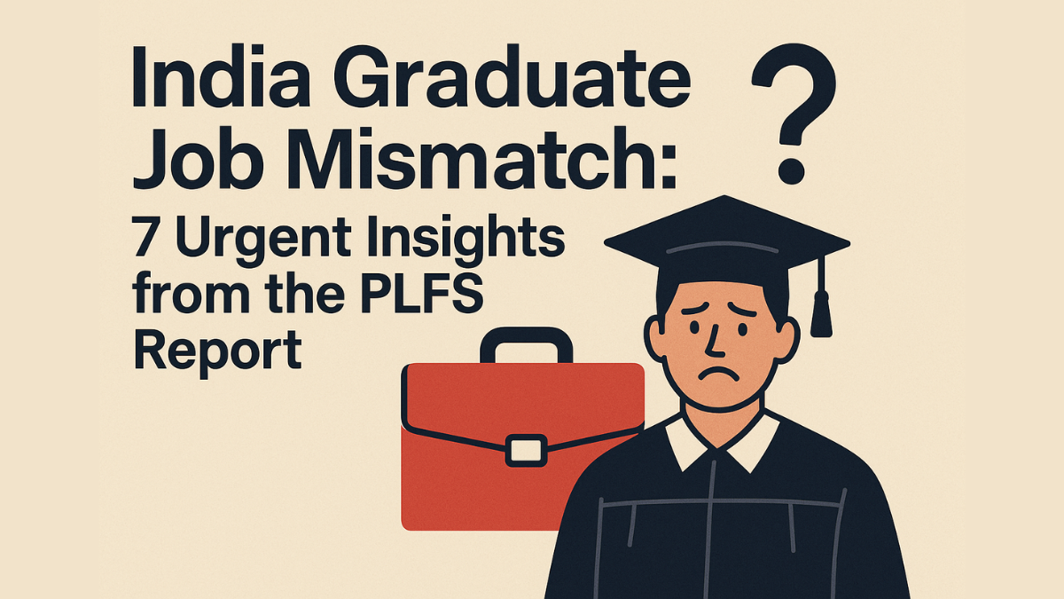 India Graduate Job Mismatch: 7 Urgent Insights from the PLFS Report